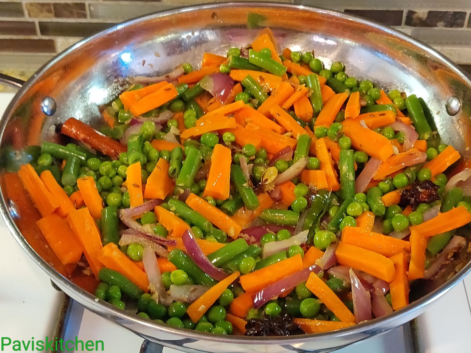 veg pulao recipe | vegetable pulao recipe | how to make veg pulav