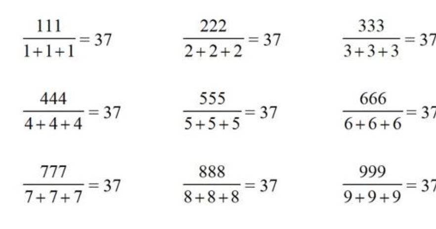 Profe de Mates: El número 37