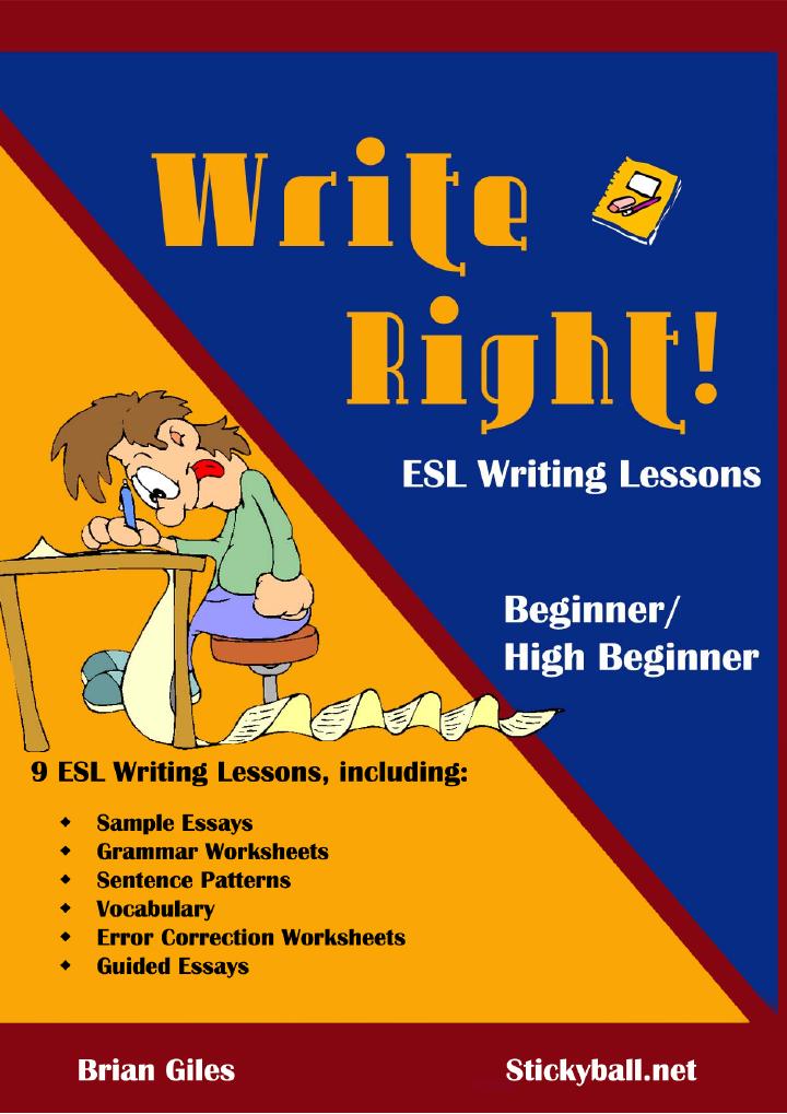 Write Right ESL Writing Lessons Beginner High Beginner Brian Giles write-right-esl-writing-lessons-beginner-high-beginner-brian-giles