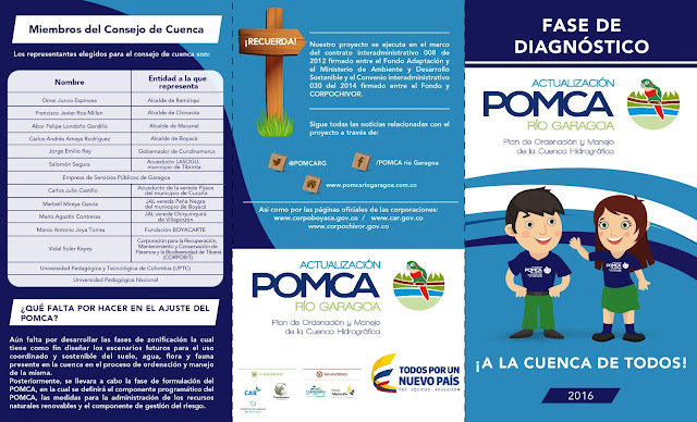 POMCA RIO GARAGOA: Fase de Diagnóstico