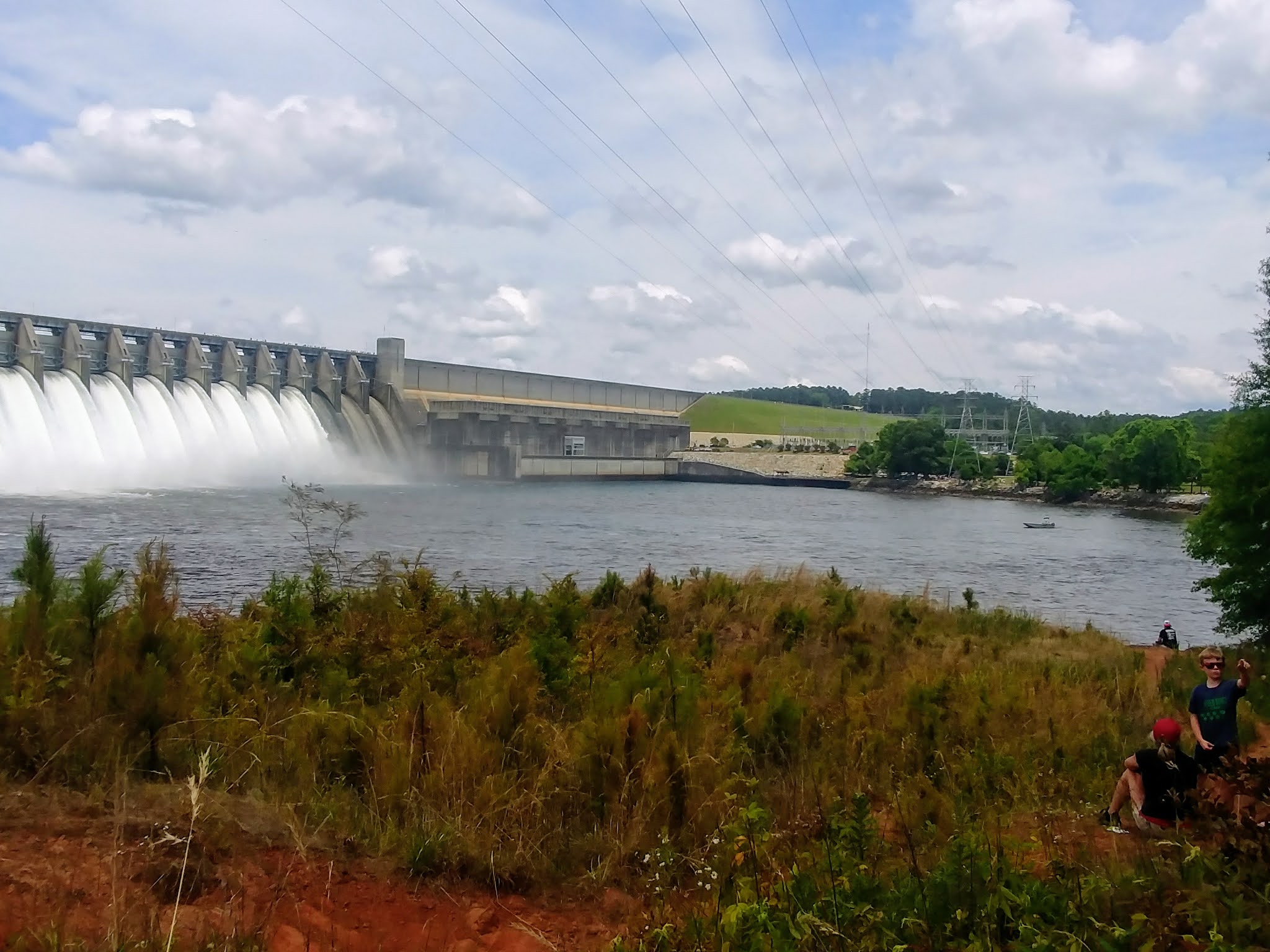 Another Mile Another Destination Blog: J. Strom Thurmond Reservoir Dam ...