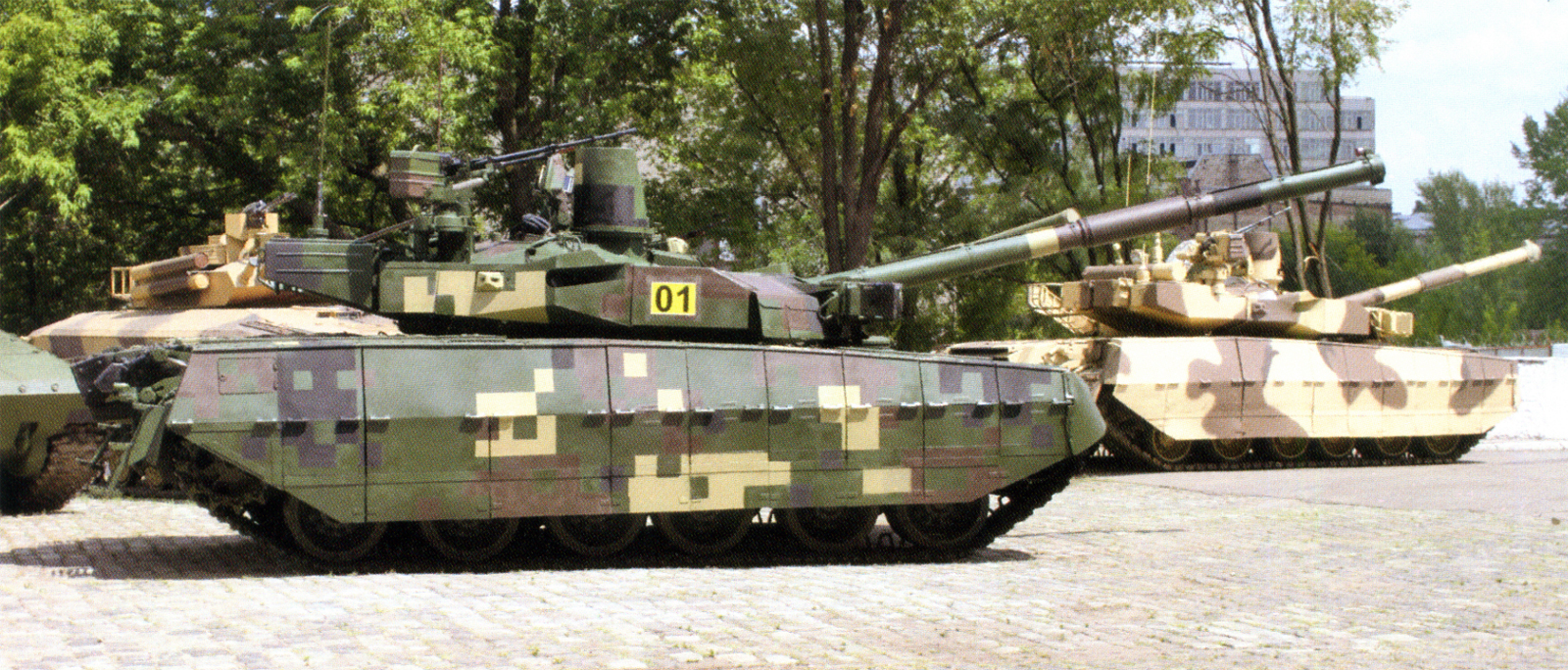 THAIDEFENSE-NEWS: ข้อมูลรายละเอียดเกี่ยวกับ รถถังหลัก T-84 OPLOT-M