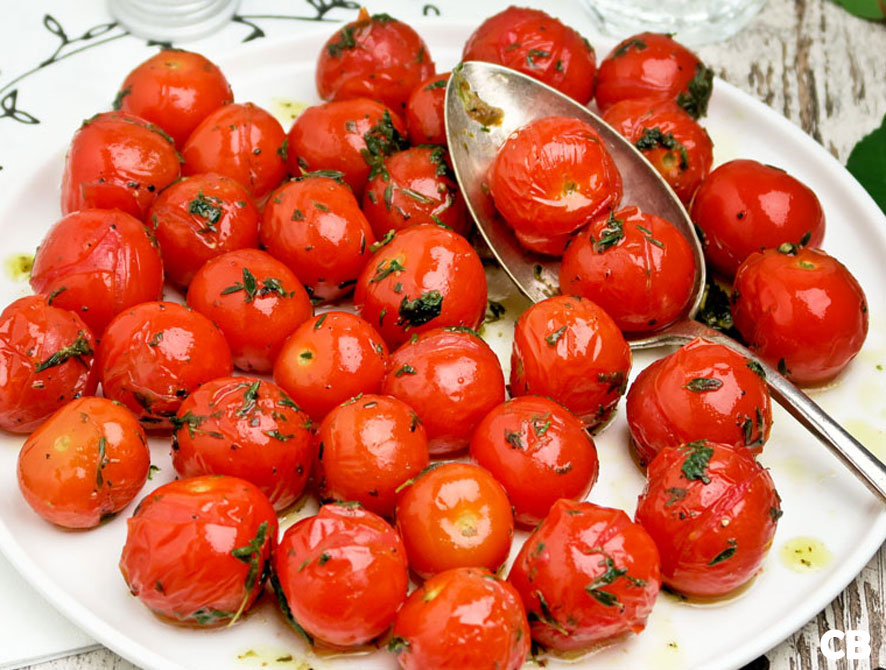 Culinaire Bagage: Zó pof je cherrytomaatjes in de oven: makkelijk, snel ...