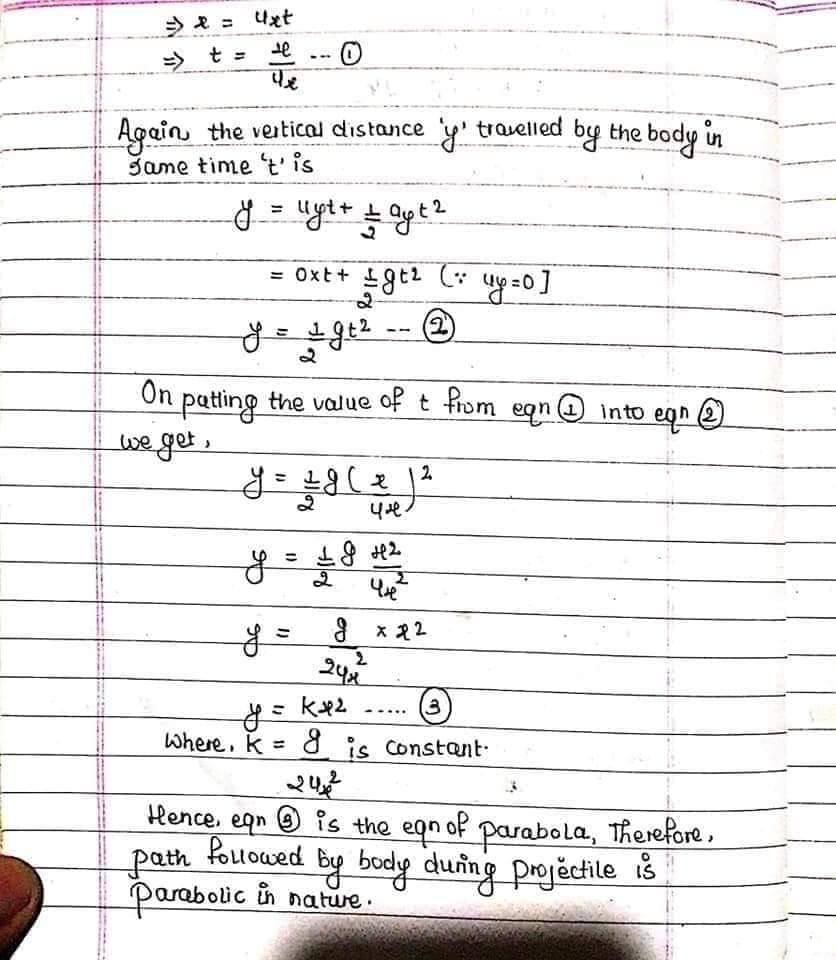 Class 11 (Kinematics) - Questions and solutions