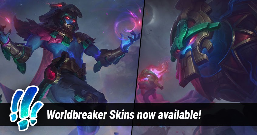 Surrender at 20: Worldbreaker Skins now available!