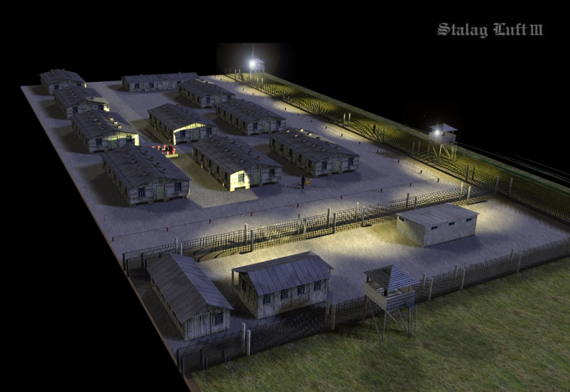 Planet Paper Modelworkz: STALAG LUFT 3 free models