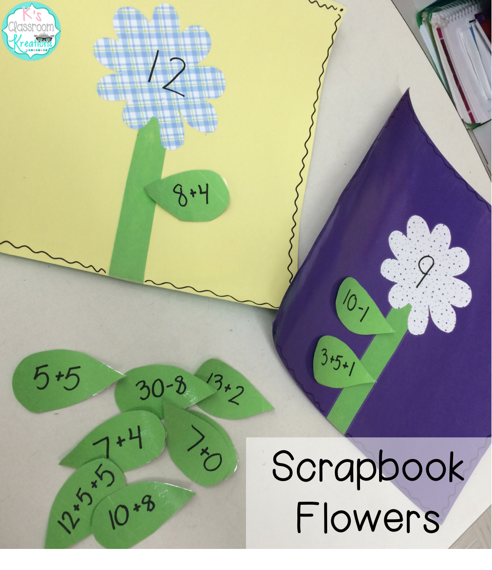 Math Tip Monday-Spring Math Ideas | K's Classroom Kreations