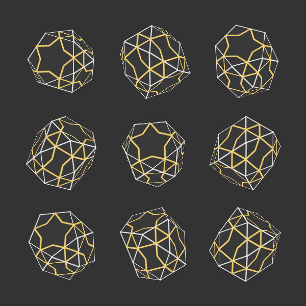 Joe Bartholomew: Girih Polyhedra with Rhombus