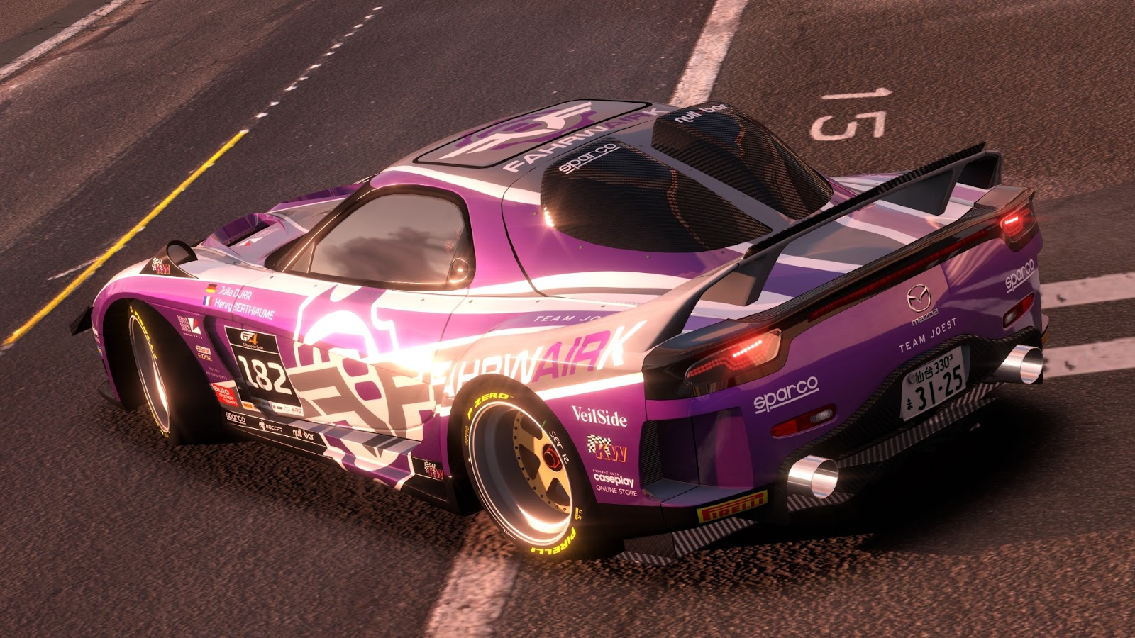 S.56 Design: Mazda RX-7 VeilSide Fortune RMR Fahrwairk