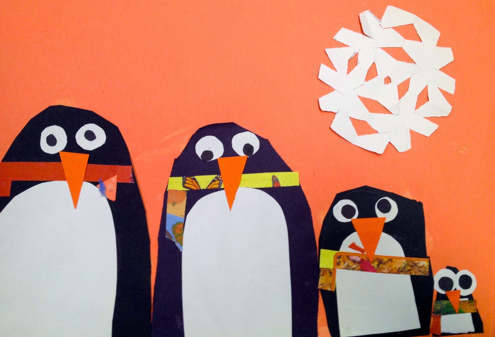 Ms. C's Artroom: Family of Winter Penguins