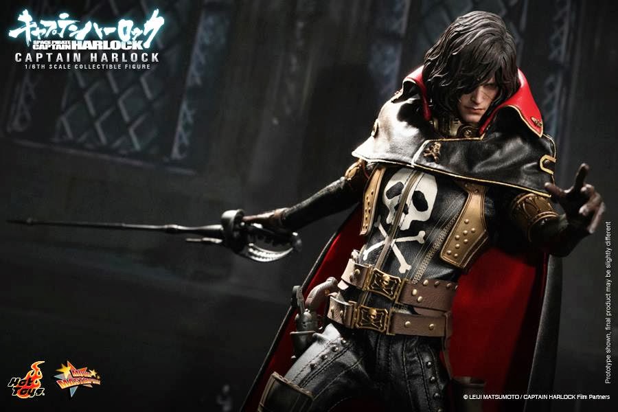FORTY42: Preorder now! Hot Toys Space Pirate Captain Harlock: Captain ...