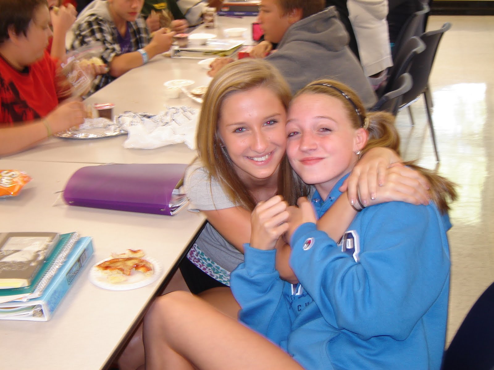 What's New at Truman: 7th Graders at Lunch