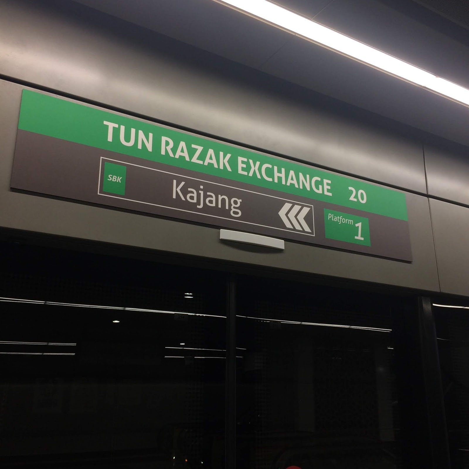 Kuala Lumpur Walk Pics : Kuala Lumpur: MRT Tun Razak Exchange Station