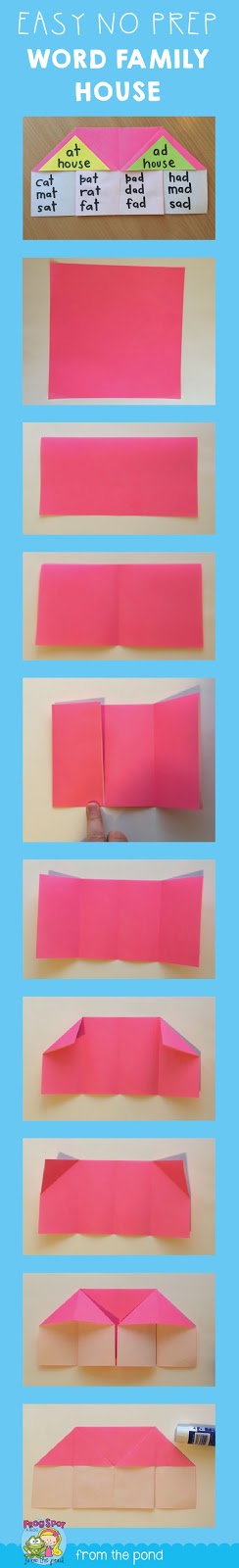 Word Family Houses | From the Pond