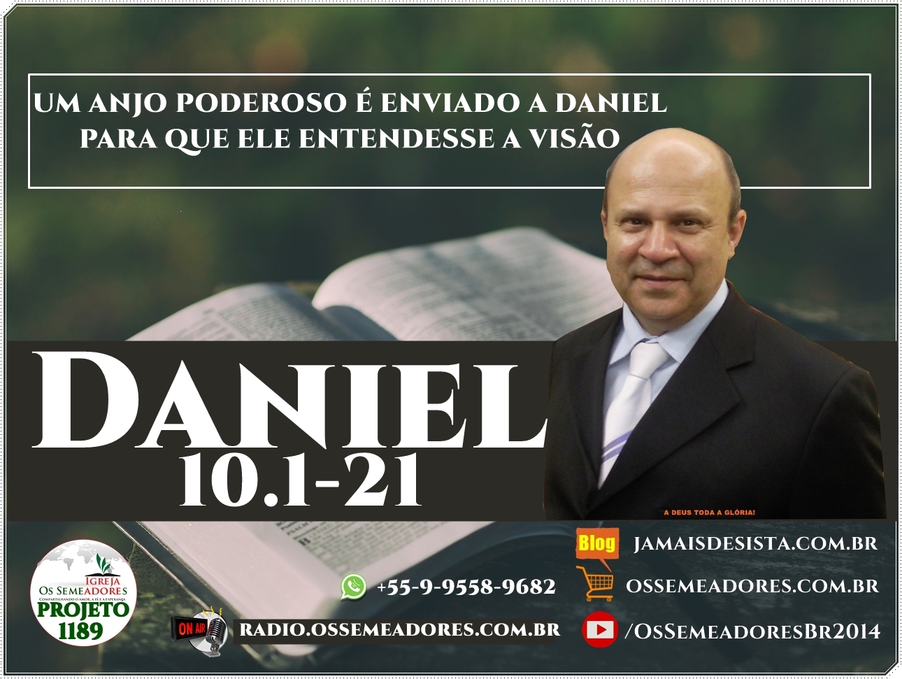 Daniel 10:1-21 - UM ANJO PODEROSO É ENVIADO A DANIEL PARA QUE ELE ...