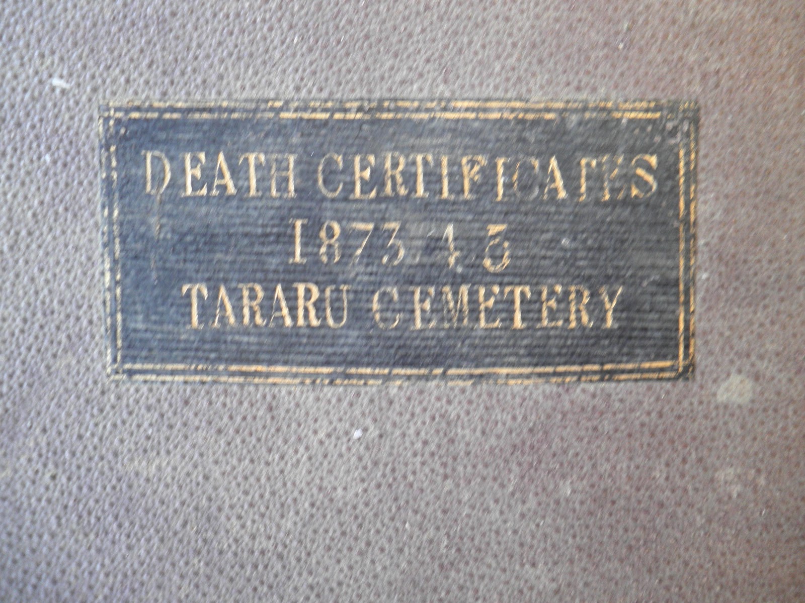 Thames NZ: Genealogy & History Resources: Thames (NZ): Death ...