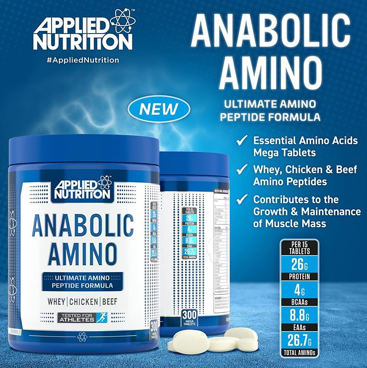 The Supp Plug: All New Anabolic Amino from Applied Nutrition Packs 26 ...