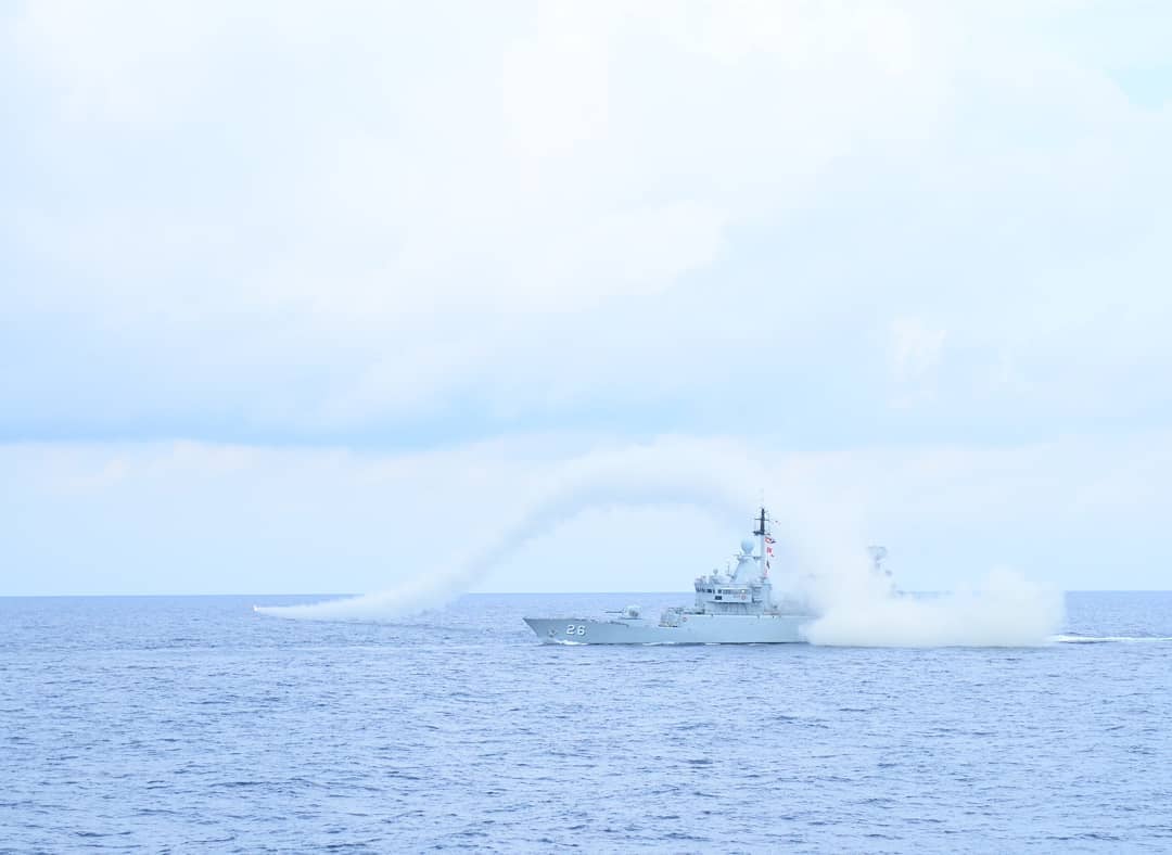 DEFENSE STUDIES: Penembakan Exocet SM39 dan MM40 Tampil dalam Eksesais ...