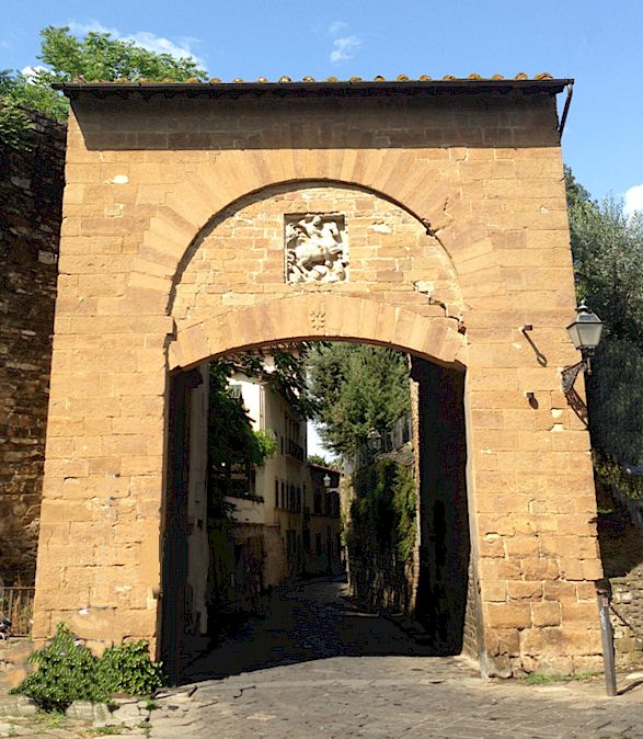 Cultural Tours of Tuscany: Porta San Giorgio in Florence, a part of the ...