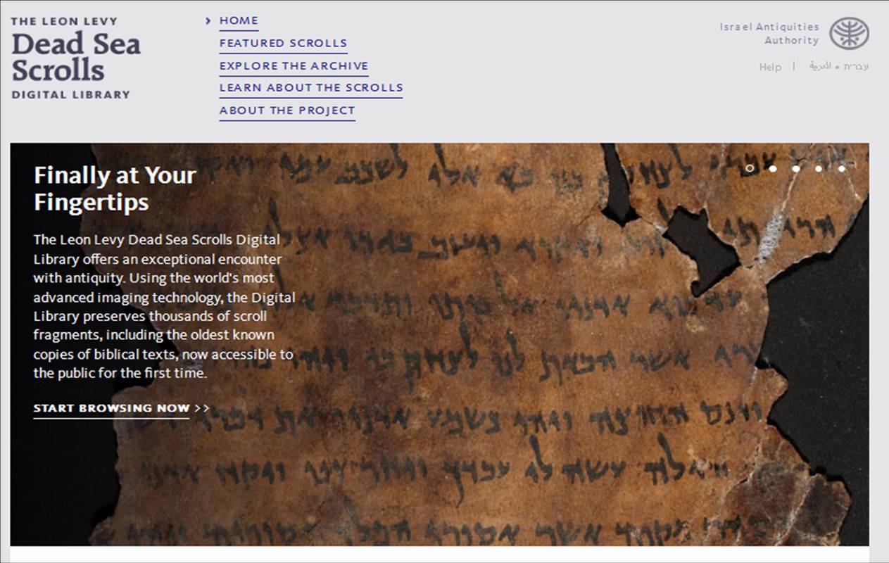 BibleX: Dead Sea Scrolls Online
