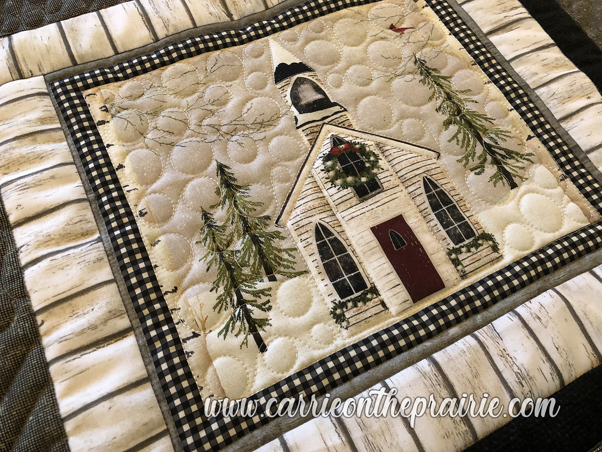 Carrie On The Prairie: Winter Scenes Quilt