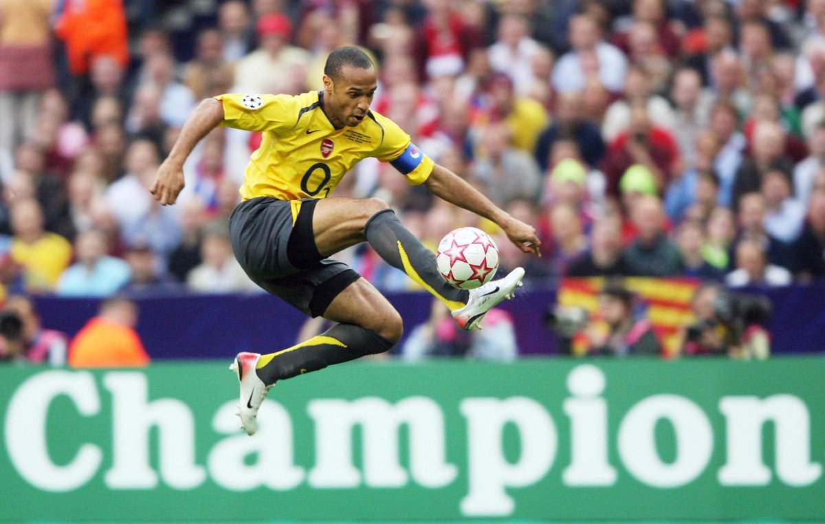 Football Yesterday & Today: Thierry Henry - Detailed stats in European Cups