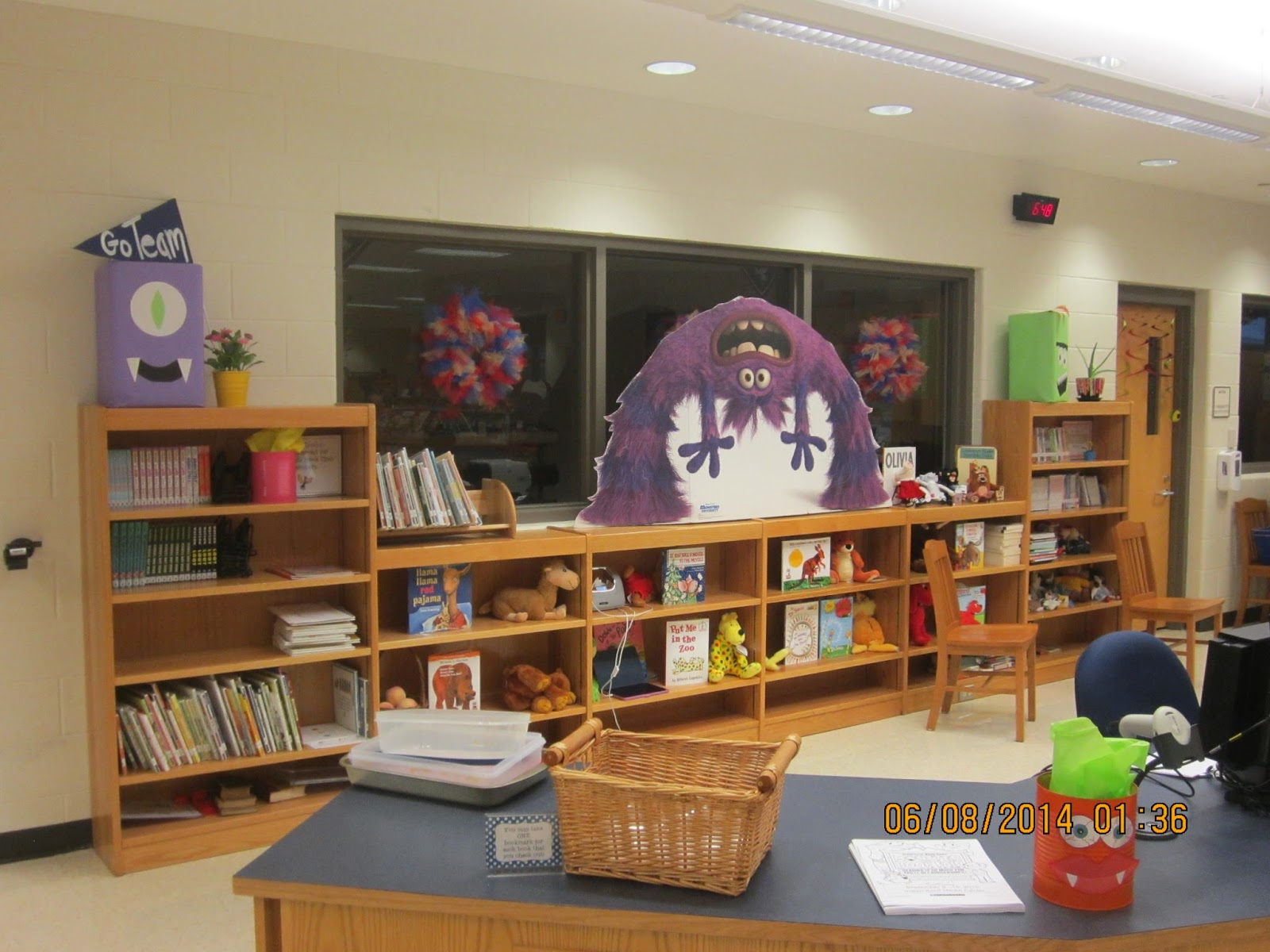 Miss Liberry Teacher: Monster Book Fair