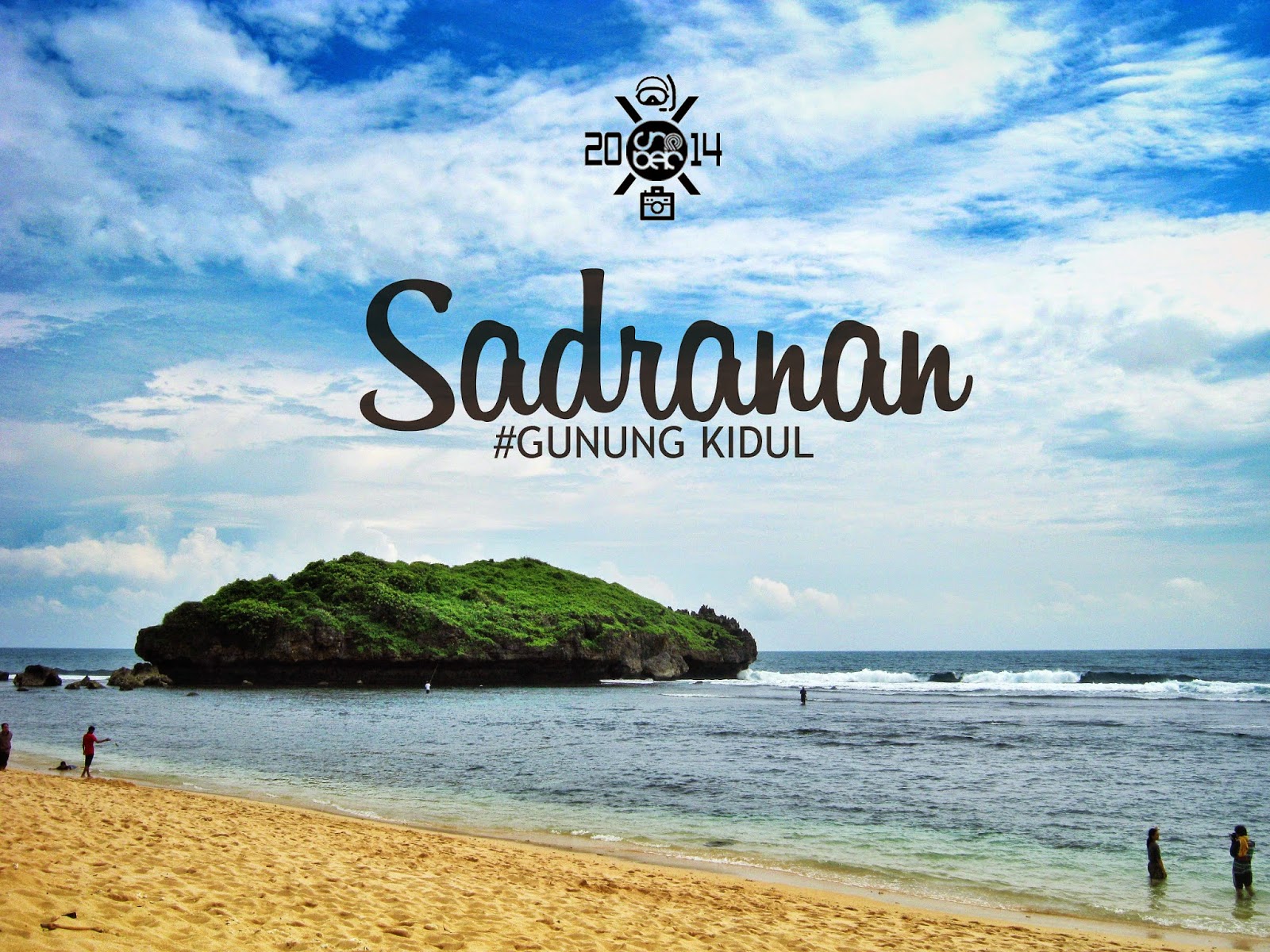 shobek: Snoorkling di pantai Sadranan
