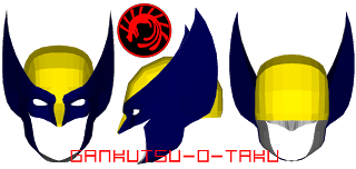 Wolverine Mask Papercraft | Papercraft Paradise | PaperCrafts | Paper ...