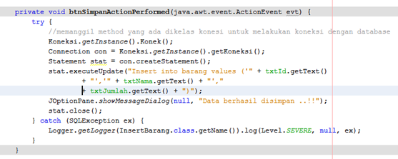 Belajar Java: Koneksi Java dengan Ms.Sql Server