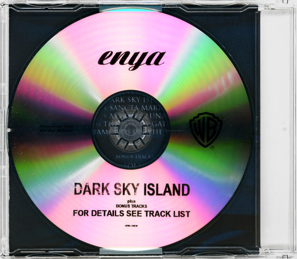 Dark Sky Island deluxe: promo CD album