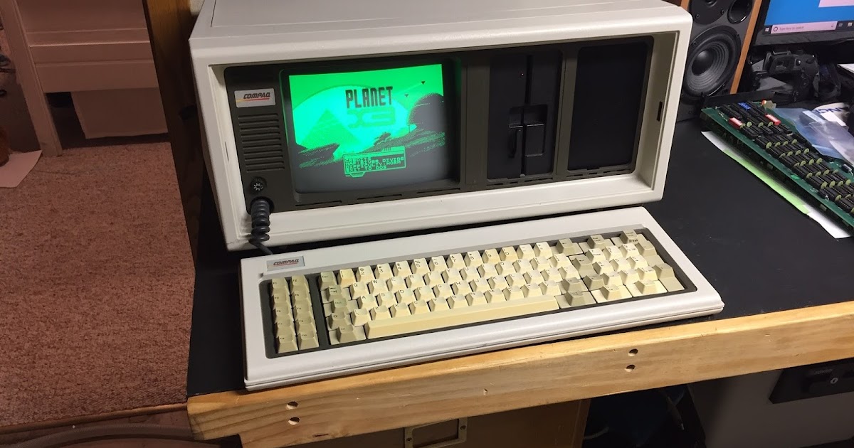Steve’s Retro Computer bLog: Original Compaq Portable