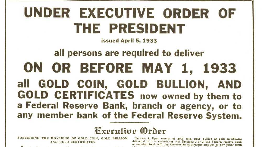 Executive Order 6102