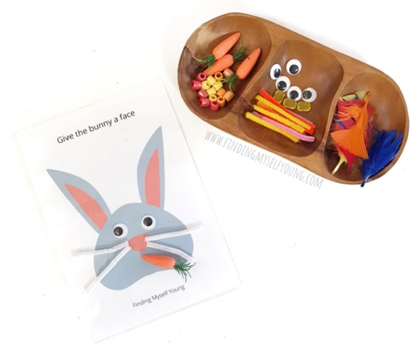 Free Printable Easter Playdough Mats | Finding Myself Young