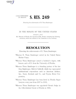 Rick Geller on Law and Local Government: Thom Rumberger, 1933-2011