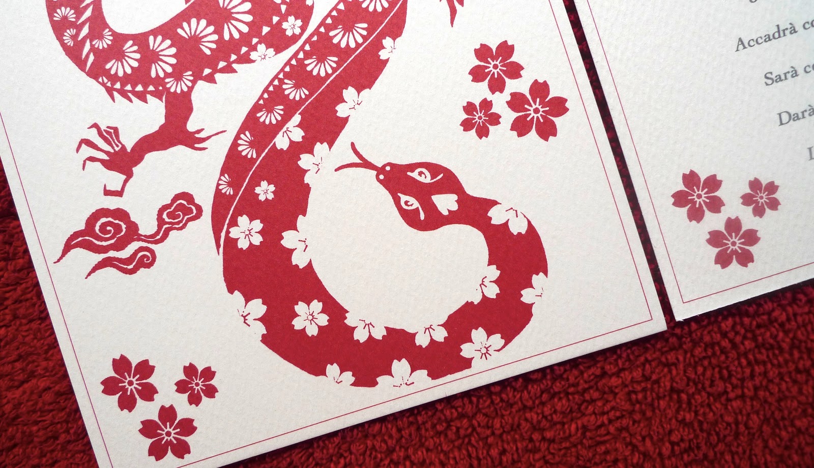 Kalo Make Art Bespoke Wedding Invitation Designs: "Dragon & Snake ...