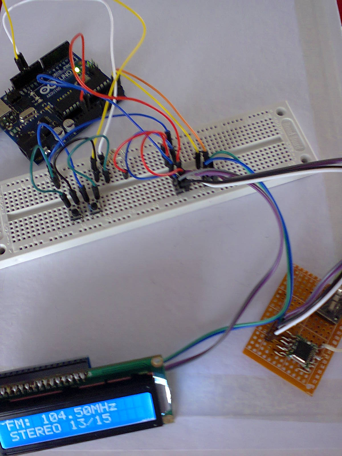 Arduino Tehniq Fm Radio With Tea5767 And Arduino