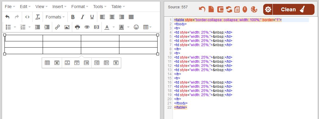 P06 Praktek Online - Pemrograman HTML - Tabel (Table) ~ Media Belajar ...
