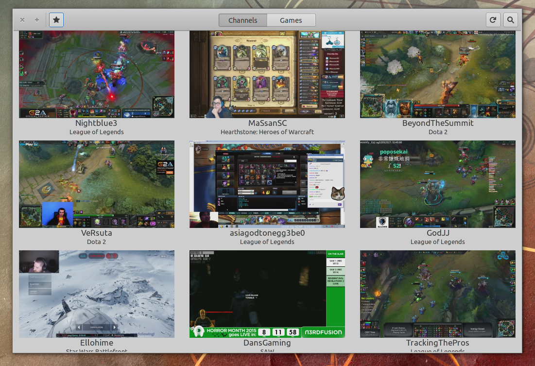 Watch Twitch Without Flash On Your Desktop With GNOME Twitch ~ Web Upd8 ...