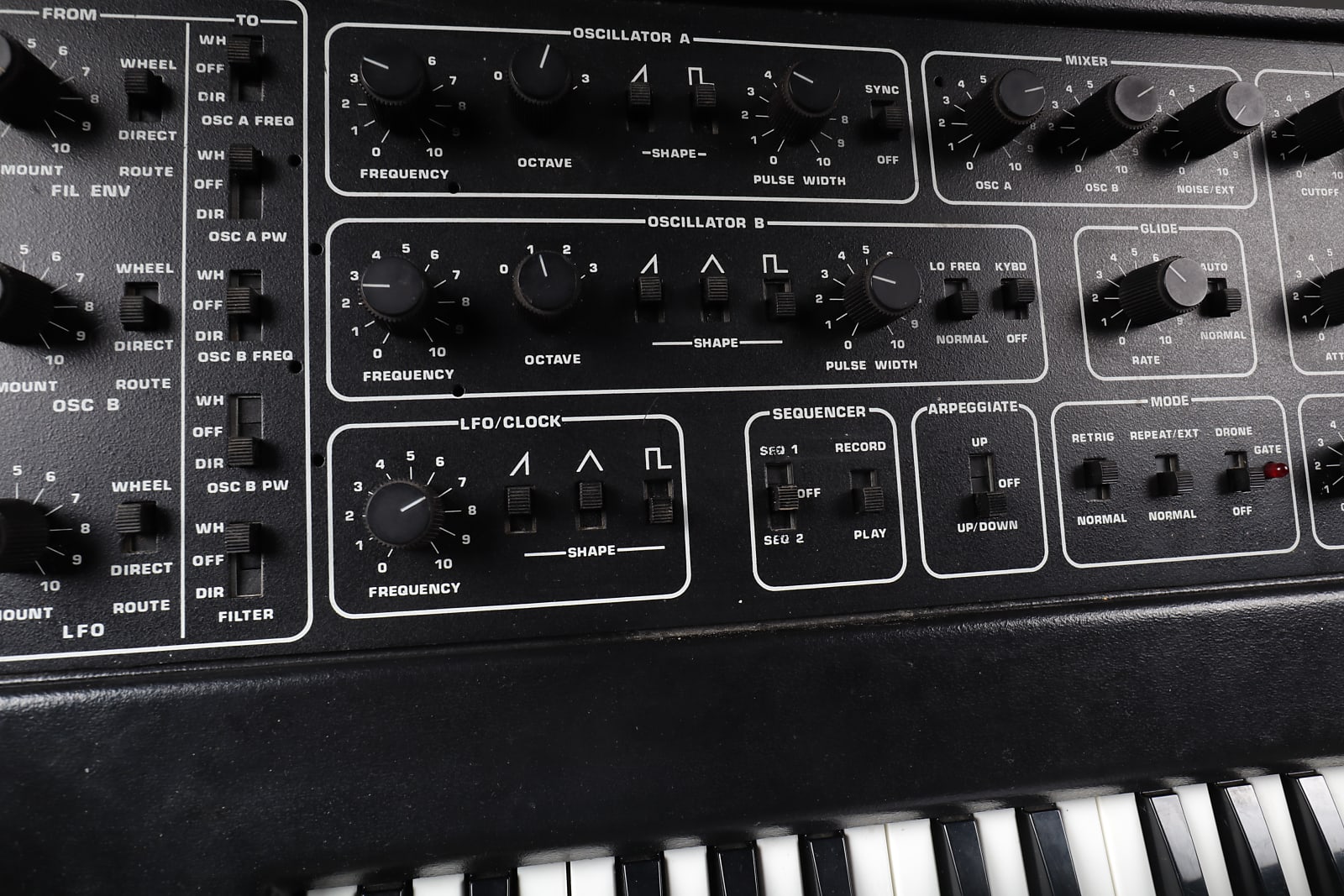 MATRIXSYNTH: Sequential Circuits Pro One Synthesizer W/ Original Manual