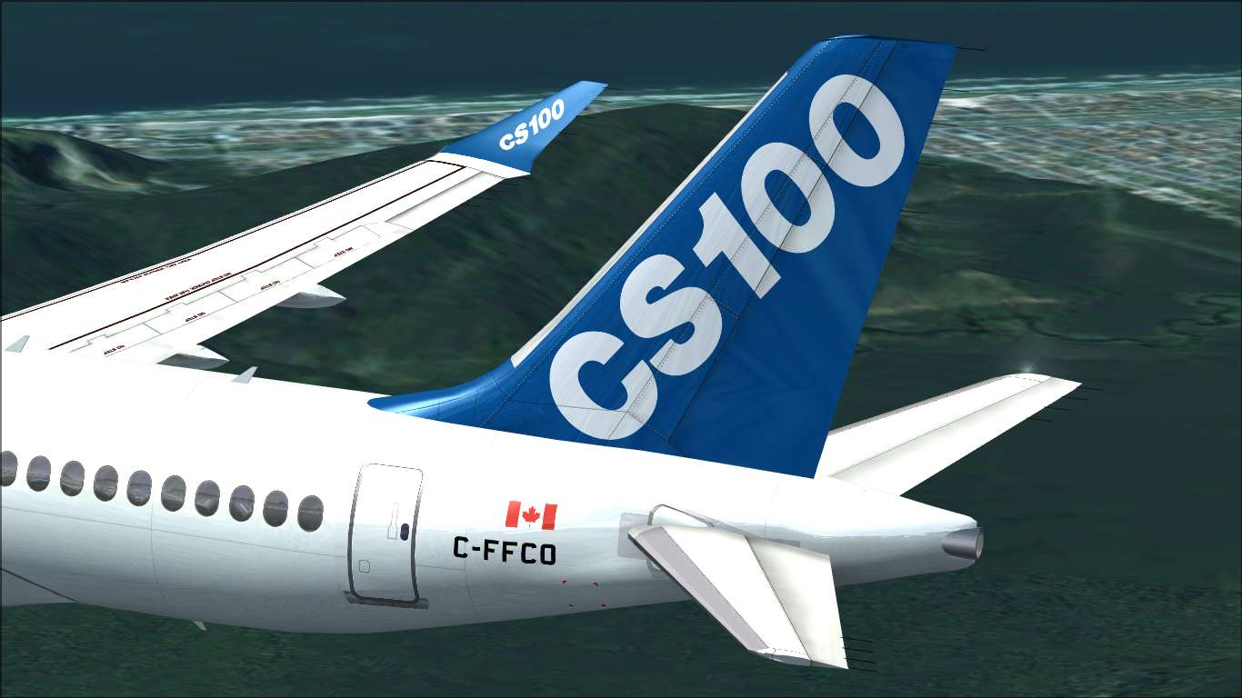 Texturas Brasileiras: Bombardier House Colors C-FFCO Bombardier CSeries ...