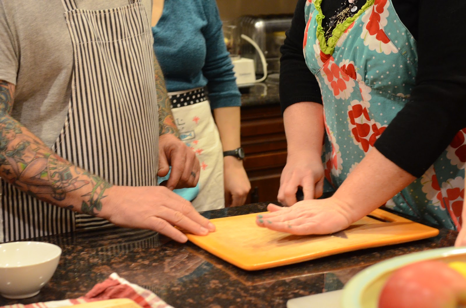CRYSTAL LEWIS: cooking class