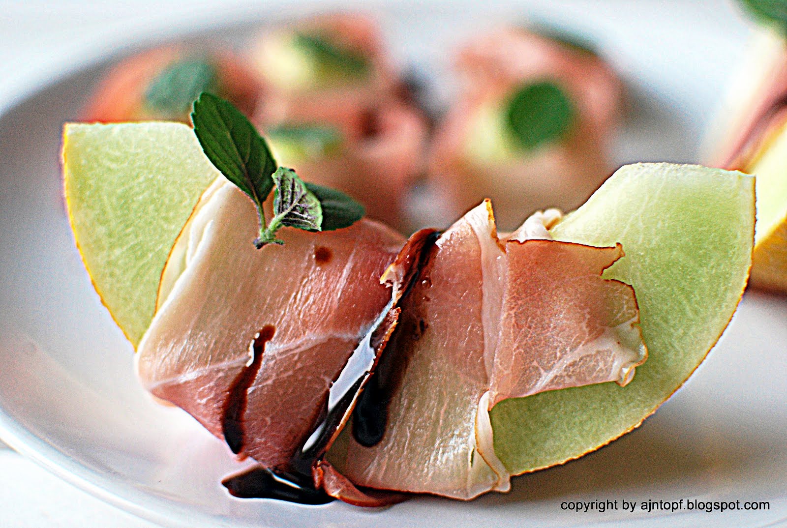 eintopf: melon z szynką parmeńską