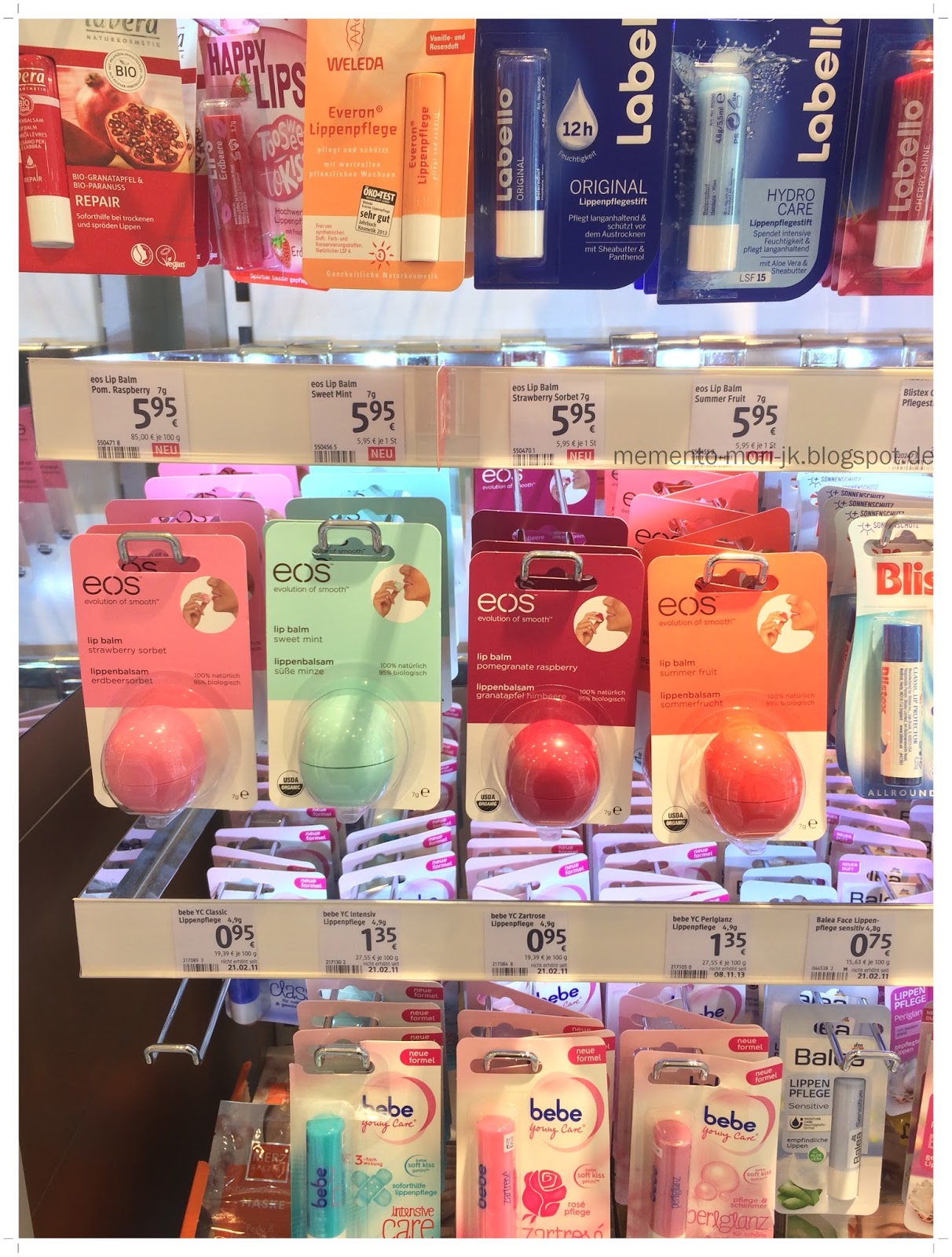 MementoMori ♔ : eos lip balm bei DM Deutschland