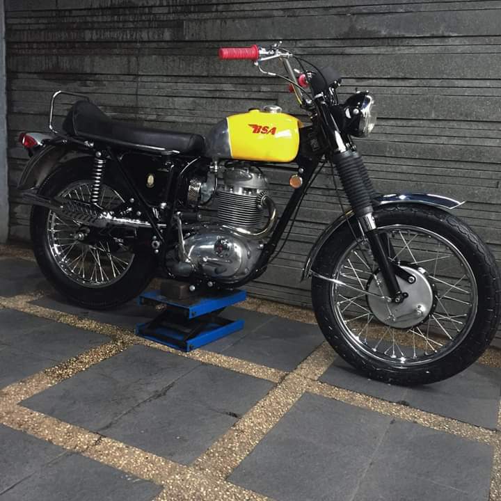 Restorasi Motor Tua BSA Jadi Cakep BGT Begini - LAPAK MOBIL DAN MOTOR BEKAS