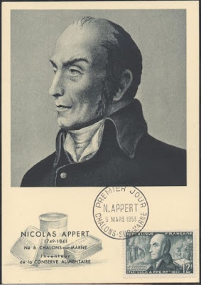 Napoléon Art et Philatélie: Appert, Nicolas (1749-1841)
