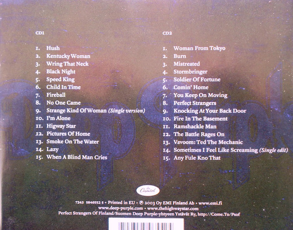 Classic Rock Covers Database: Deep Purple - Purple Hits (Compilation ...