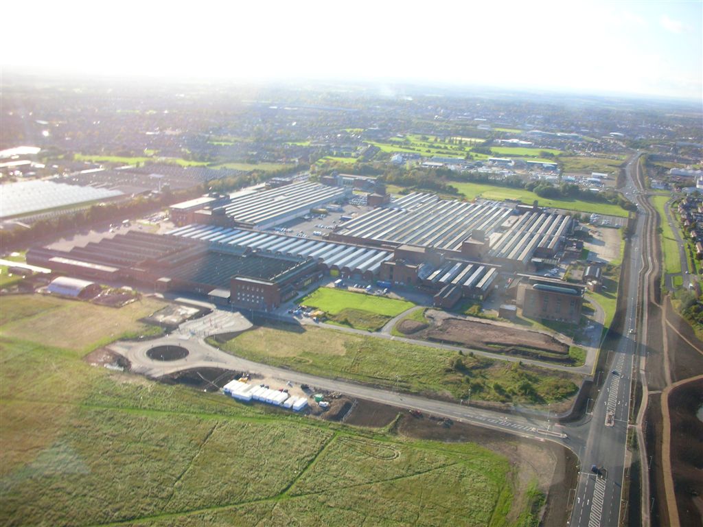 The Green I Signs Blog: Helicopter ride over Lingfield Point Darlington