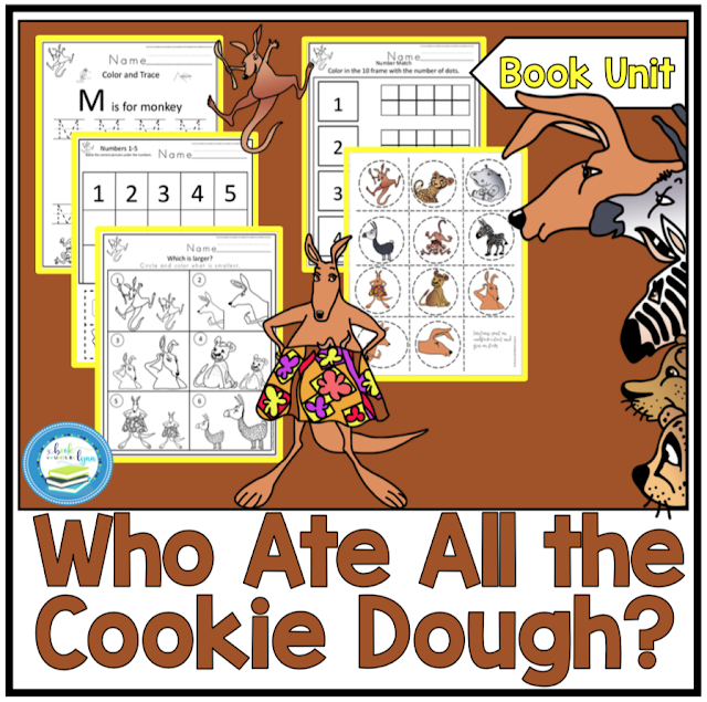 WHO ATE ALL THE COOKIE DOUGH? BOOK UNIT ~ Book Units by Lynn