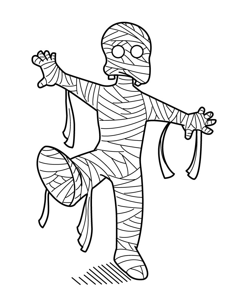 Egyptian Mummy Coloring Pages ~ Coloring Pages